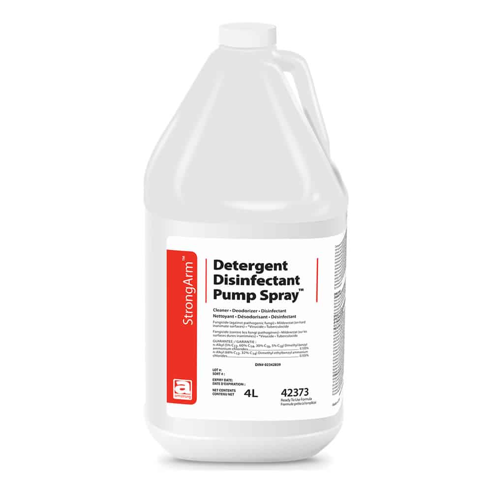 Detergent Disinfectant Pump Spray (4x4L) - GreenDolphin™ - Services ...
