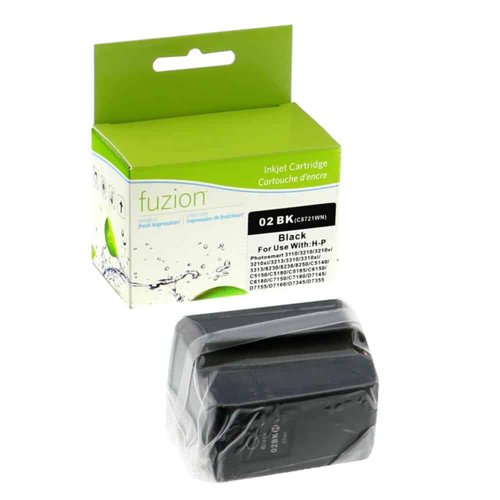 HP #02 Inkjet - Black - Services Technologiques A.M.
