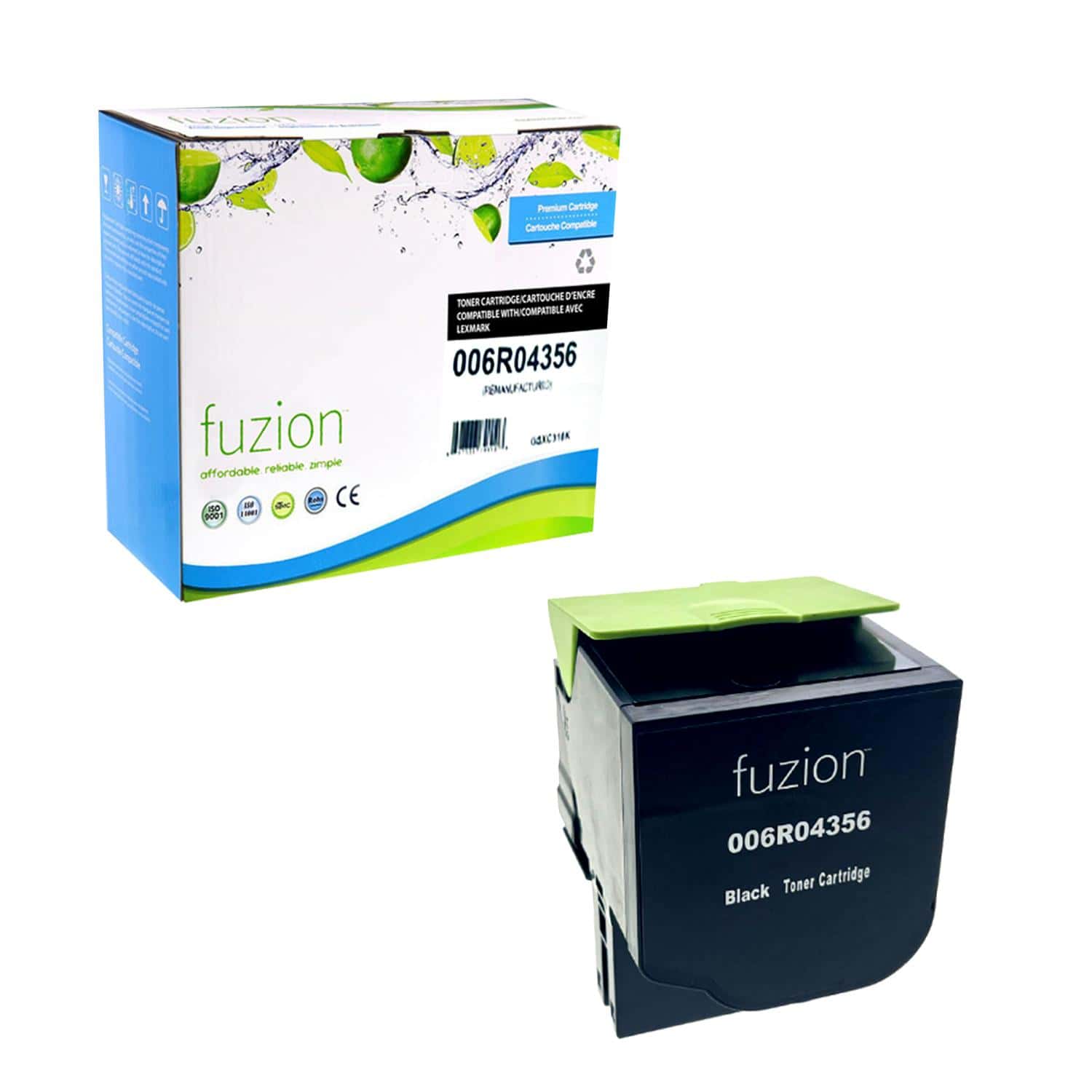 Fuzion Xerox 006R04356 Toner Remanufacturé - Noir - Services ...