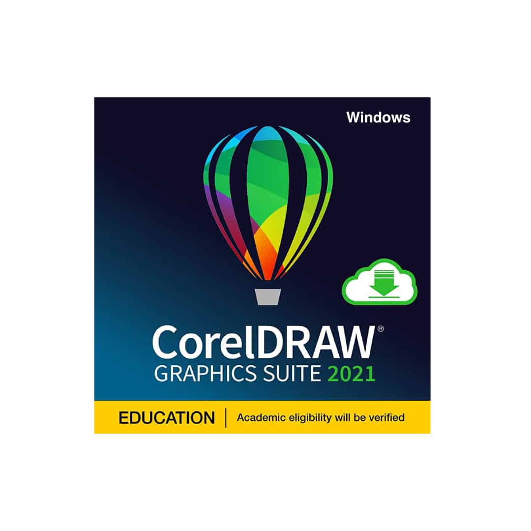 CorelDRAW Graphics Suite 2021 Education Edition ESD (DOWNLOAD CODE) - PC - Services ...